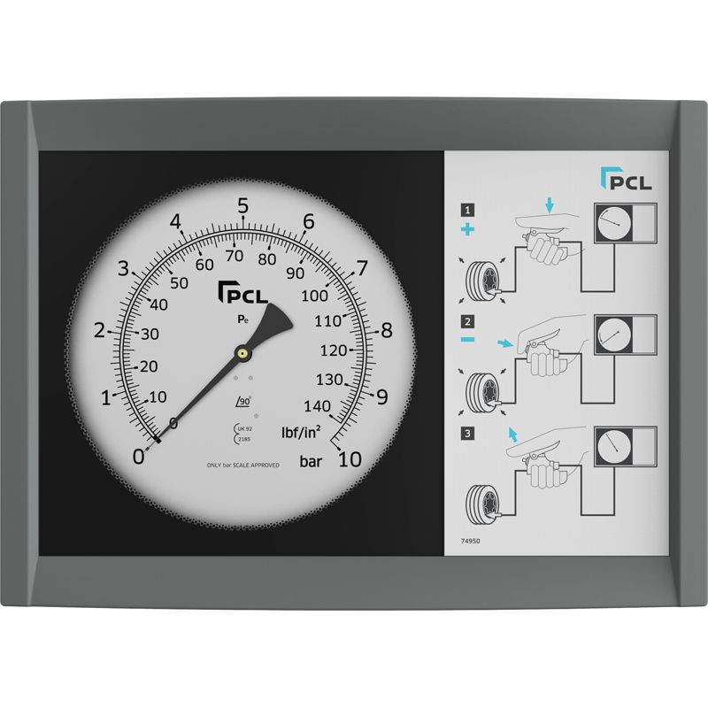 WALL MOUNTED DIAL TYPE 1 PRESSURE PUSH TYPE PCL | Elite tools