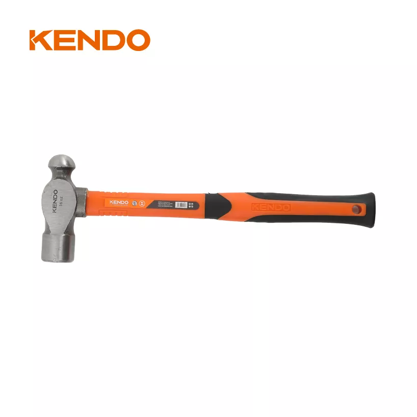 BALL PEIN HAMMER FIBREGLASS HANDLE KENDO | Elite tools