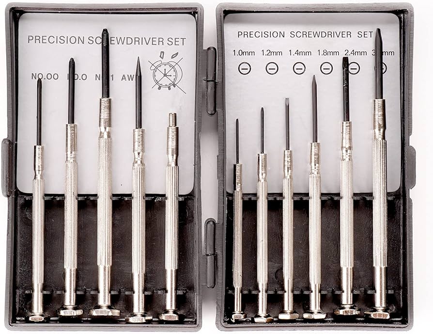 SCREWDRIVER SET 11PC PRECISION CH3142 | Elite tools