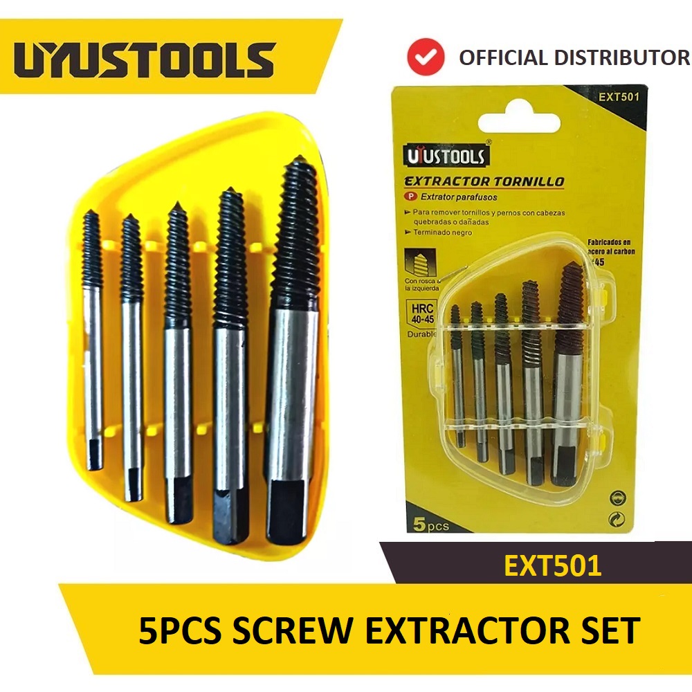 SCREW EXTRACTOR SET 5PC UYUSTOOL | Elite tools