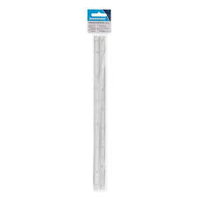 RULER ALUMINIUM TRI RULE 300MM SILVERLINE | Elite tools